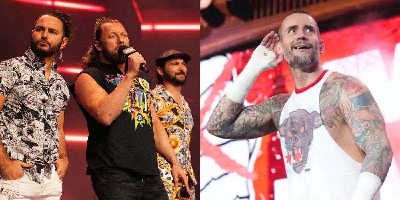 CM Punk And The Elite Kept On Opposite Sides Of The Building At ...