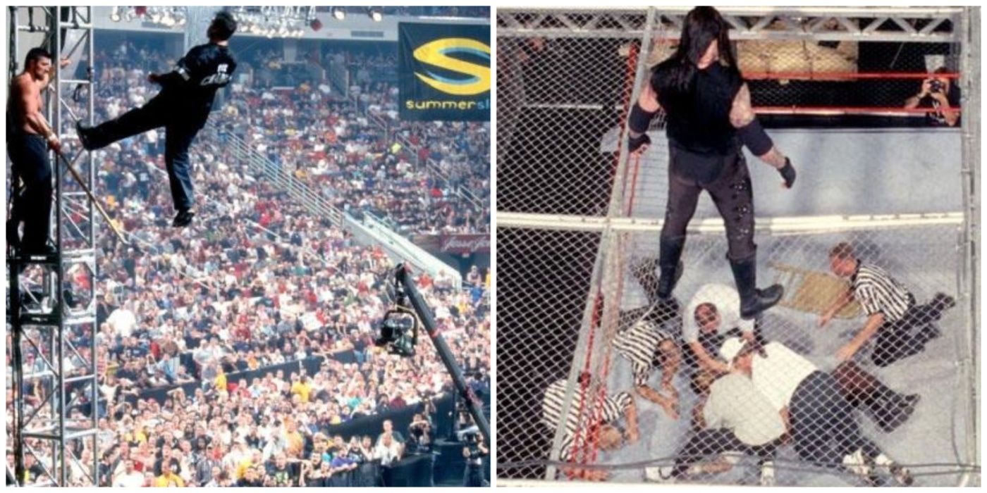 10 Most Spectacular Stunts In WWE History, Ranked