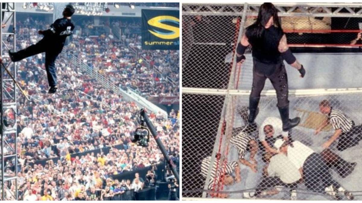 10 Most Spectacular Stunts In WWE History, Ranked