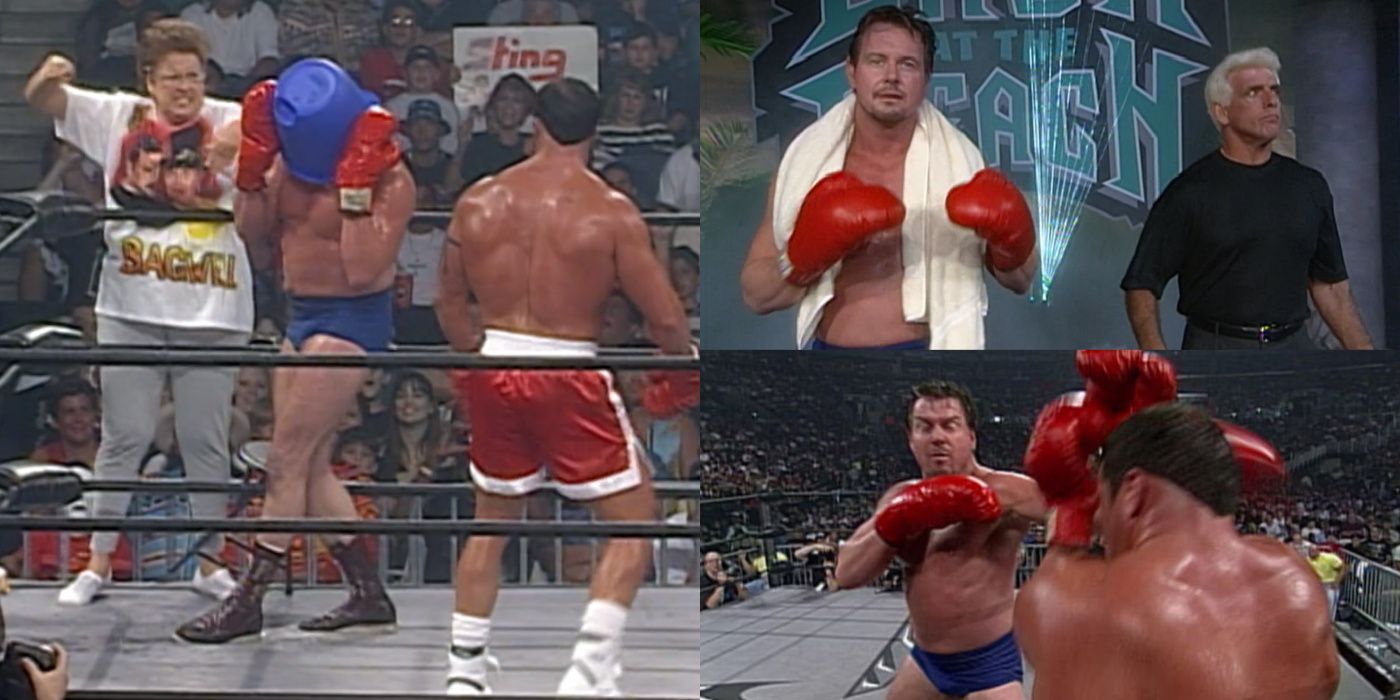 Roddy Piper's Forgotten Boxing Match In WCW, Explained