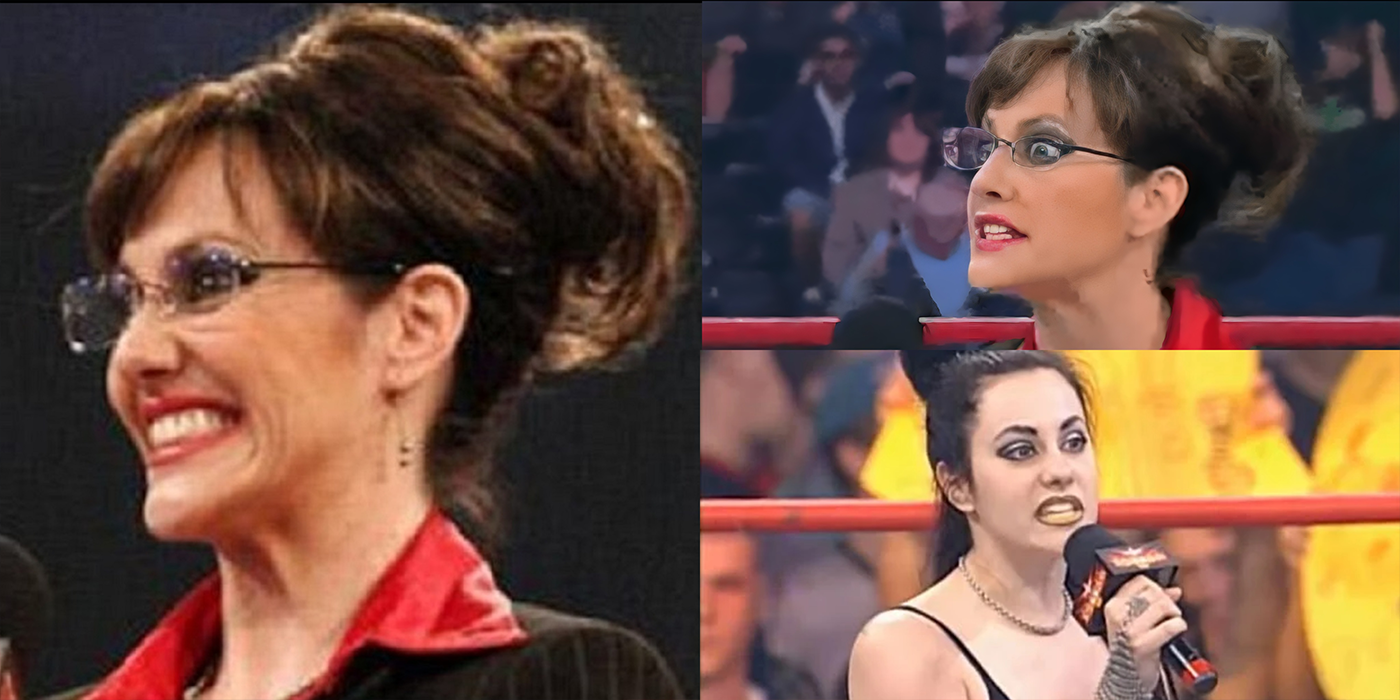 WCW Legend Daffney's Sarah Palin Parody In Impact Wrestling