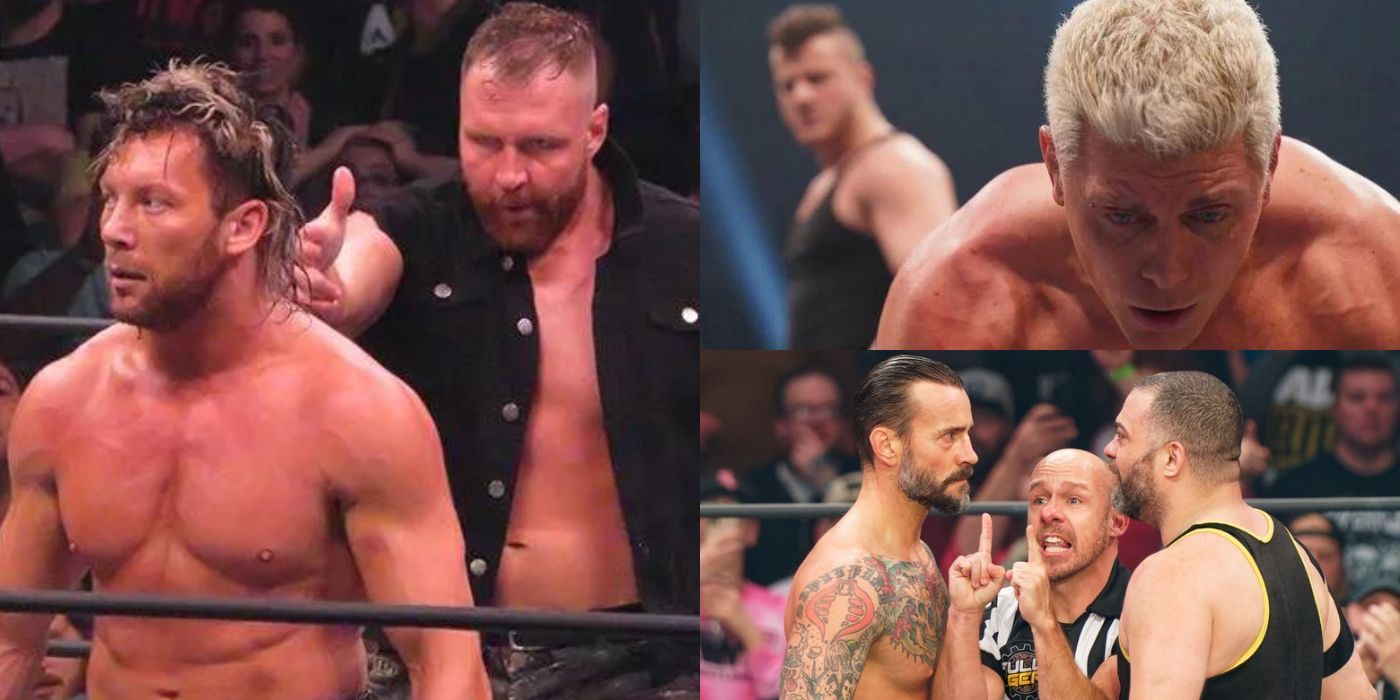 10 Best AEW Rivalries Between Males, Ranked