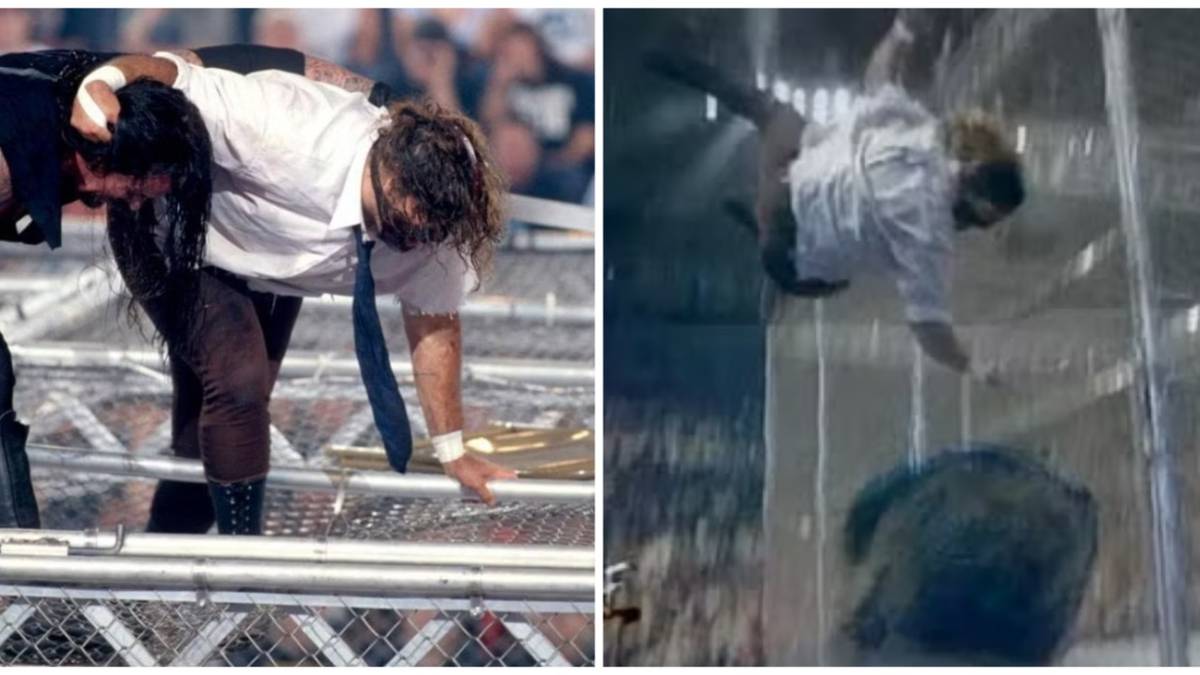 Why Mick Foley Jumped Off The Hell In A Cell In WWE, Explained