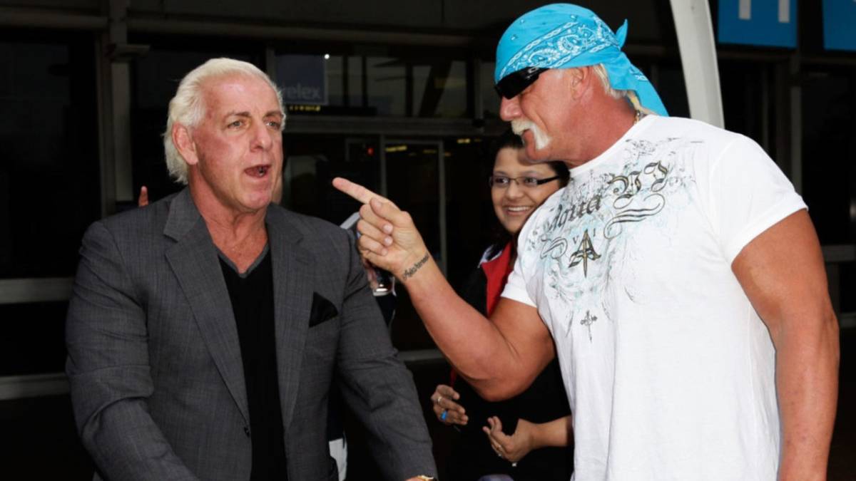 Hulk Hogan Claims Ric Flair Asked For A Six-Pack After Waking Up From ...