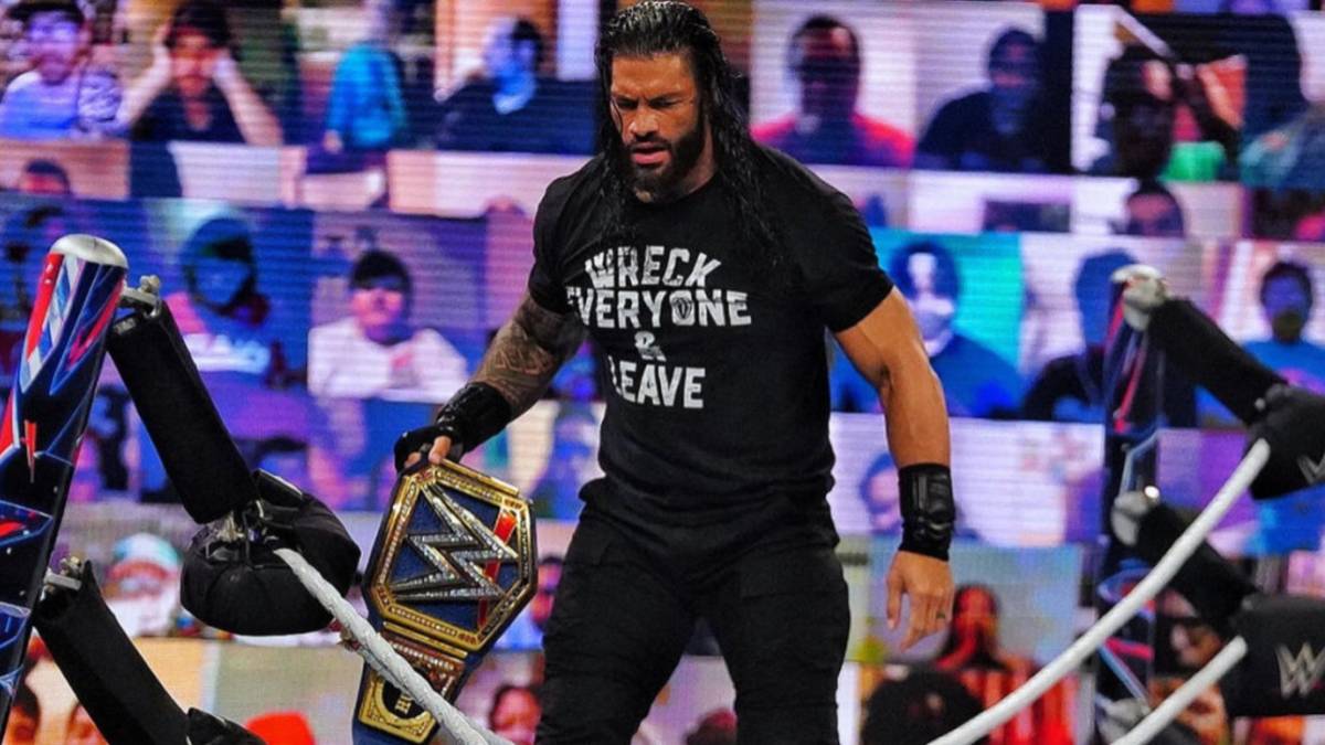 Roman Reigns Beat Bray Wyatt For The Universal Title Exactly Three ...