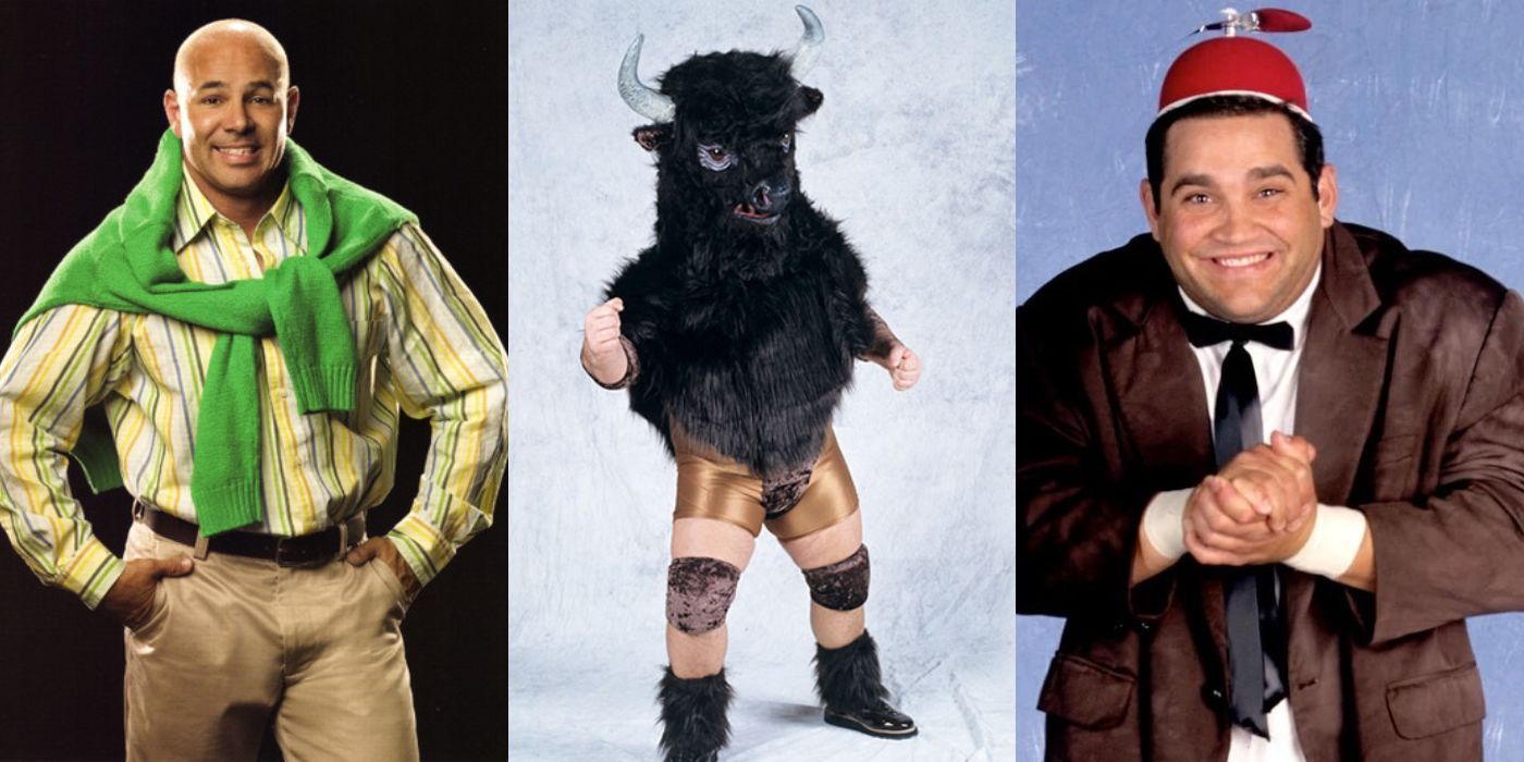 The 10 Absolute Worst Gimmicks In WWE History, Ranked The 10 Absolute Worst Gimmicks In WWE History, Ranked