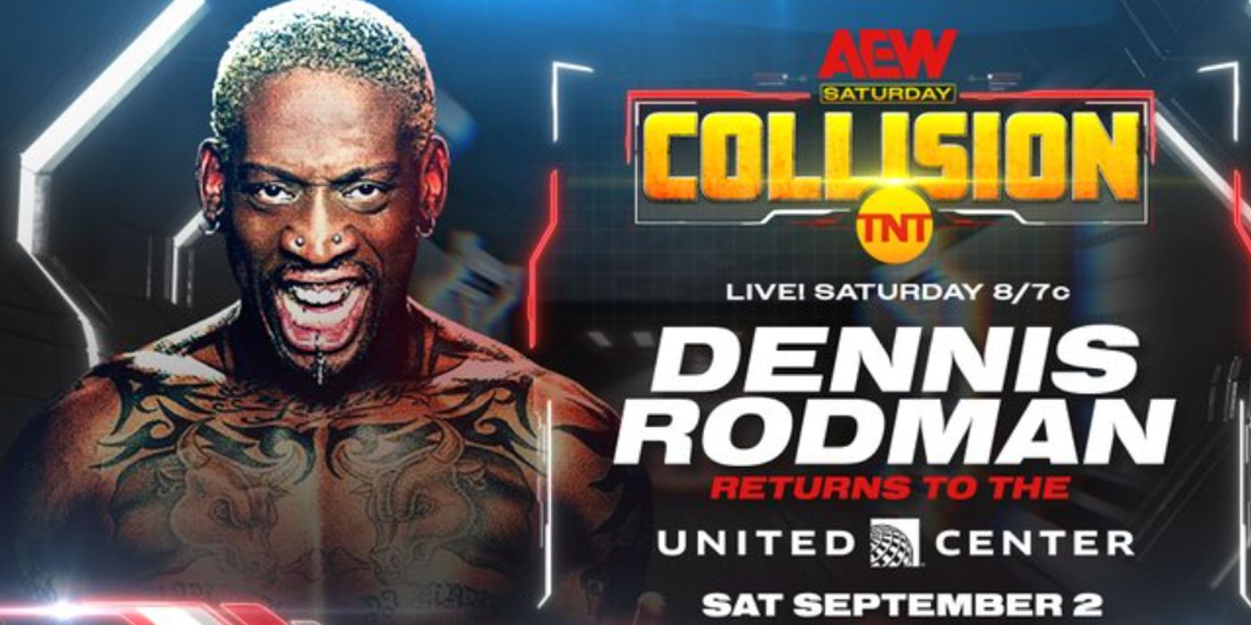 Dennis Rodman to Make a Splash at AEW Collision: NBA Hall of Famer Set ...