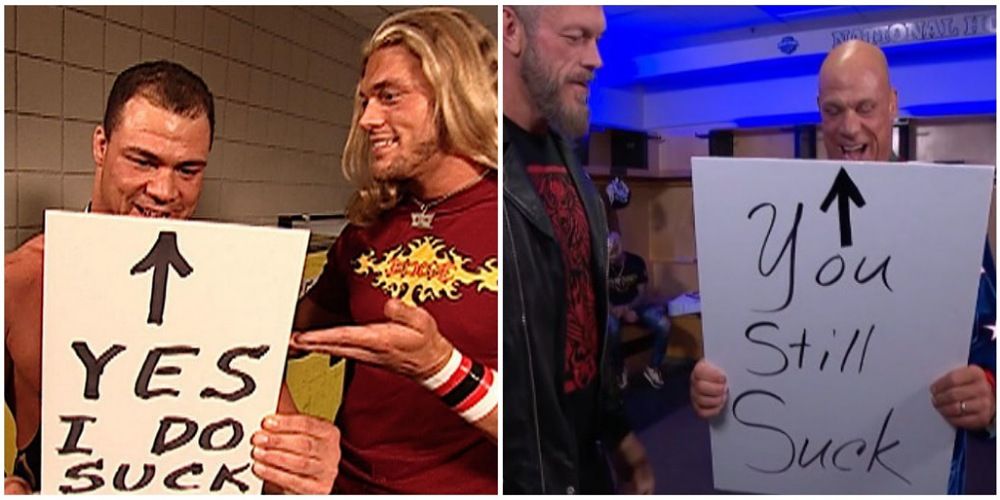 10 Iconic Wrestling Moments That Were Recreated Years Later