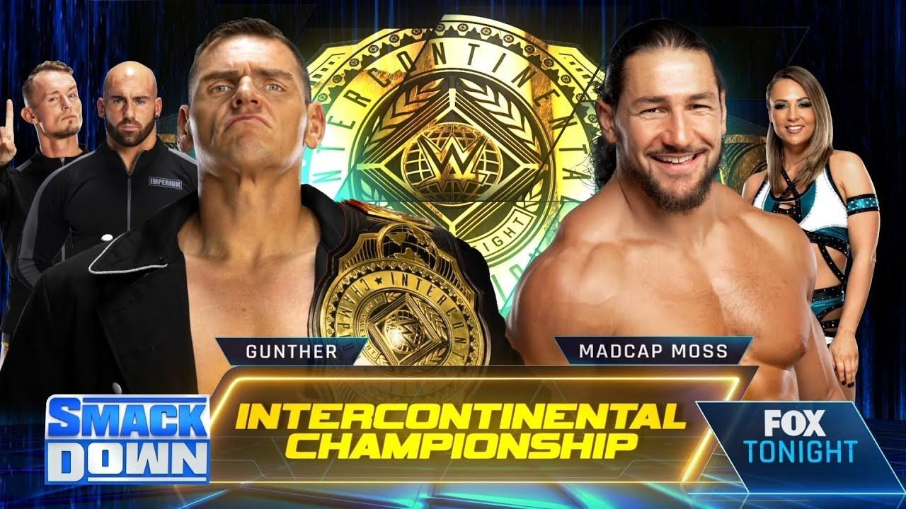 Every Intercontinental Title Match Of Gunther's WWE Career, Ranked