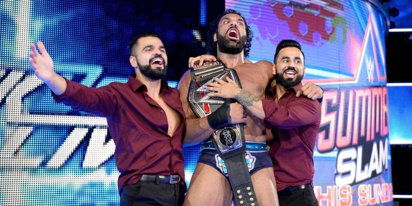 Jinder Mahal Showing Up To Feud With Tony Khan A Running Joke Backstage ...