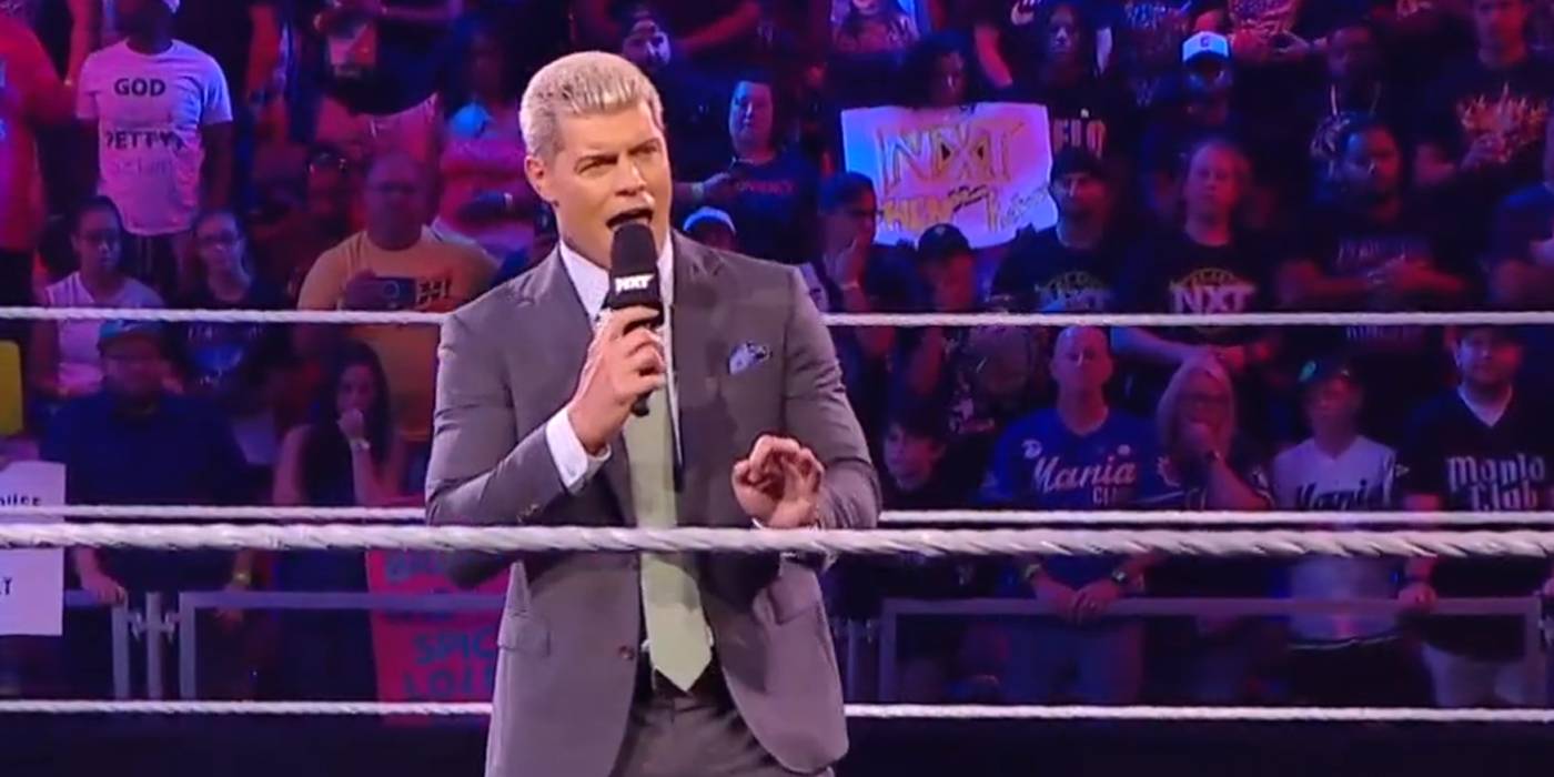 Cody Rhodes Makes Multiple Announcements to Kick Off Loaded NXT Show