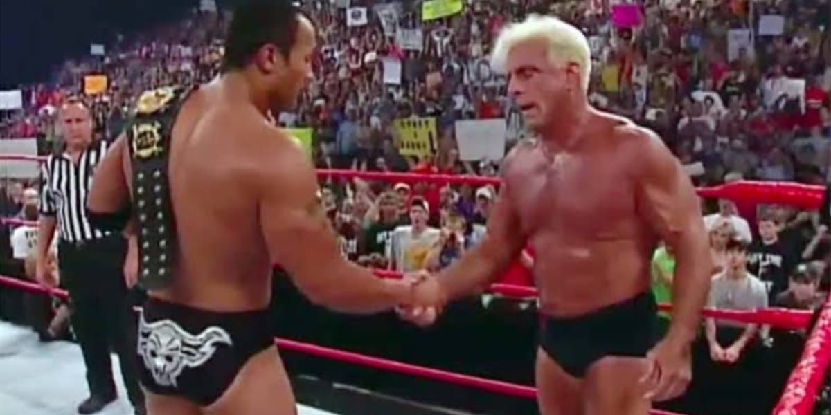 Why Ric Flair Doesn't Have The Rock On His Mount Rushmore Of Wrestling