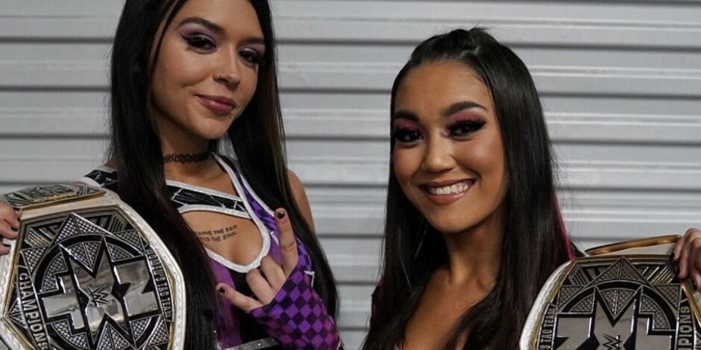 NXT: Cora Jade & Roxanne Perez’s Rocky History Together, Explained NXT: Cora Jade & Roxanne Perez’s Rocky History Together, Explained