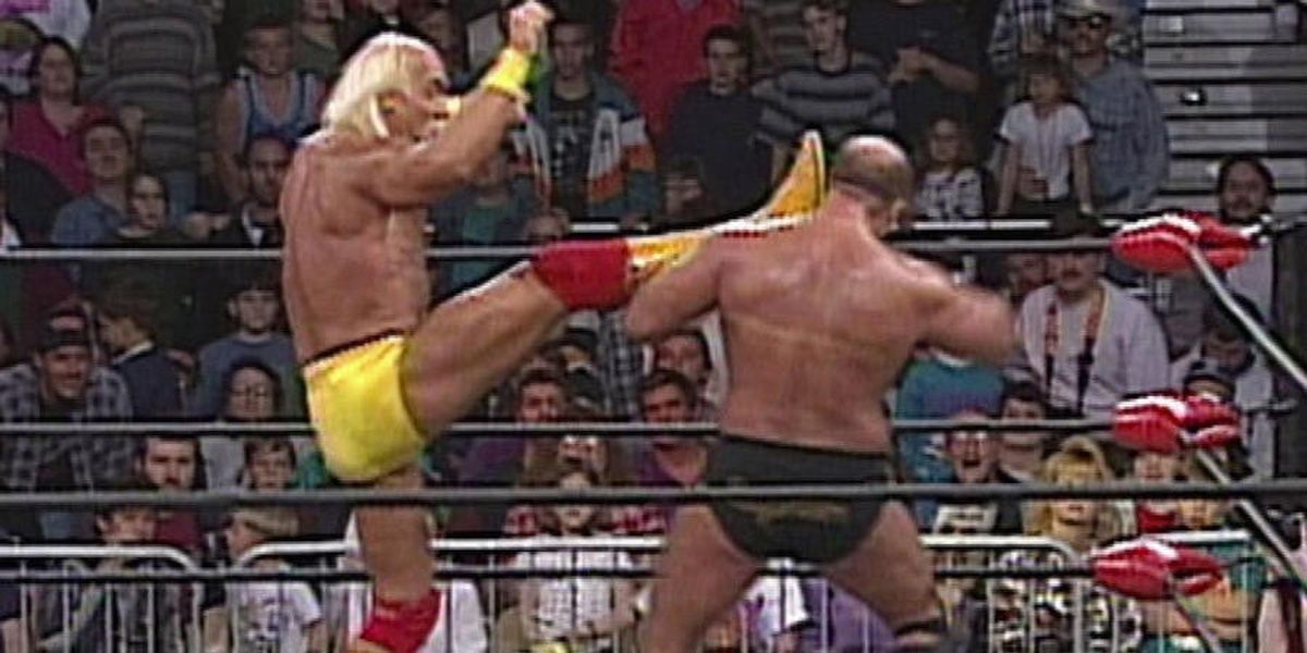 The First 10 WWE & WCW Wrestlers To Defeat Hulk Hogan By Pin Or ...