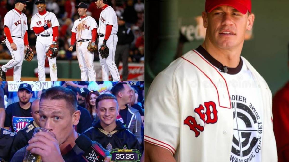 John Cena's Partying Adventure With The Boston Red Sox Was Wild