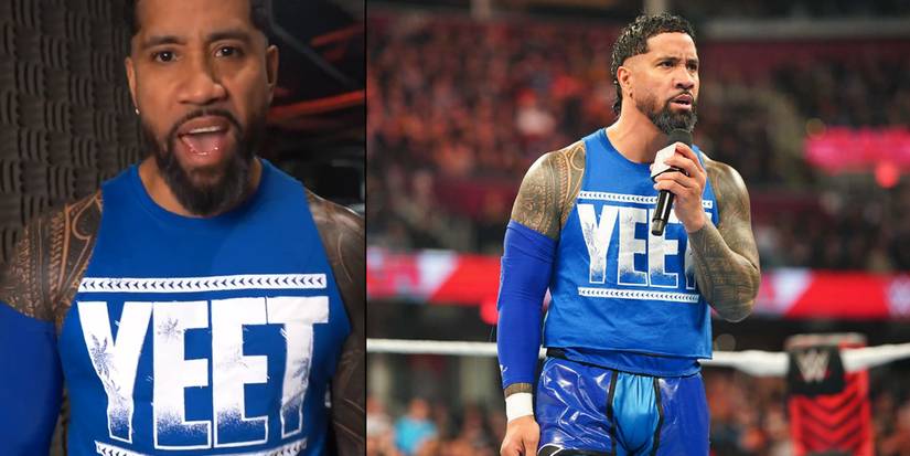 The Real Life & Wrestling Origin Of Jey Uso's "Yeet" Catchphrase, Explained