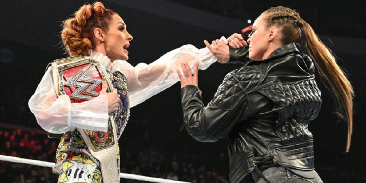 Why Becky Lynch Never Faced Ronda Rousey In WWE, Explained