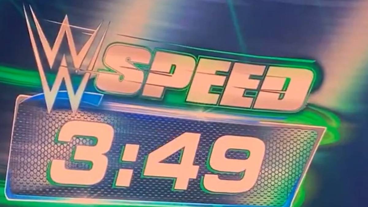 WWE Introduces Concept Match/Show Called "WWE Speed"