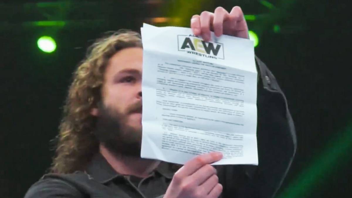 Jack Perry Makes Return In New Japan, Rips Up AEW Contract