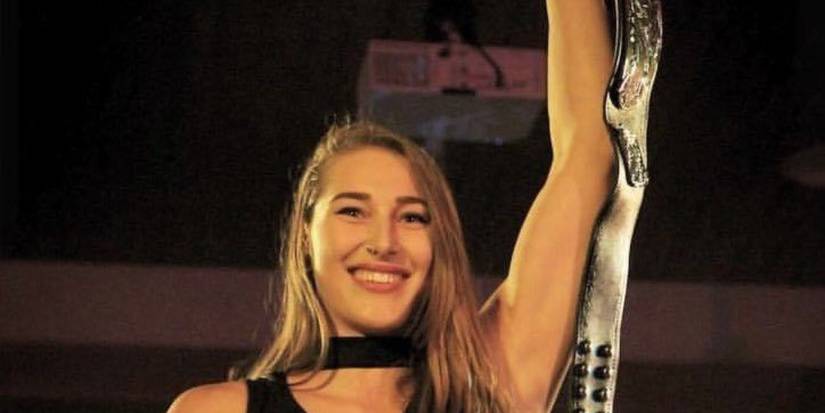 Photos Of Rhea Ripley Before Signing With WWE You Have To See