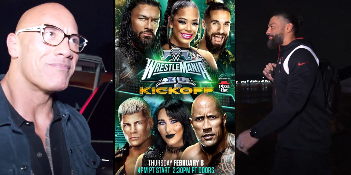 The Rock Posts Video About WrestleMania Press Conference, Suggesting ...