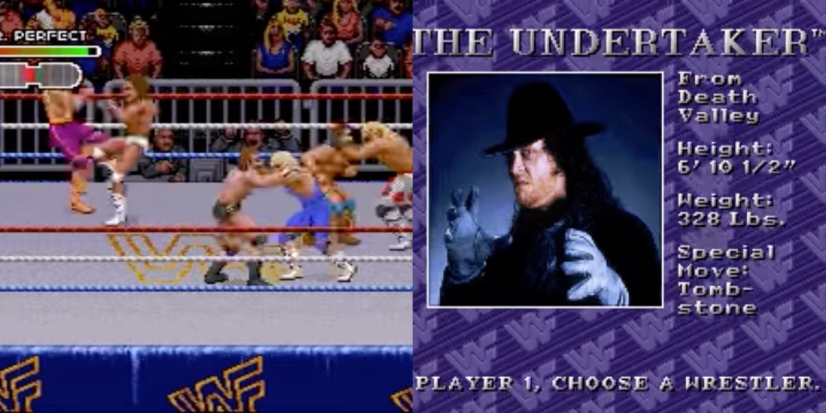 Every WWE Video Game On The Super Nintendo, Ranked