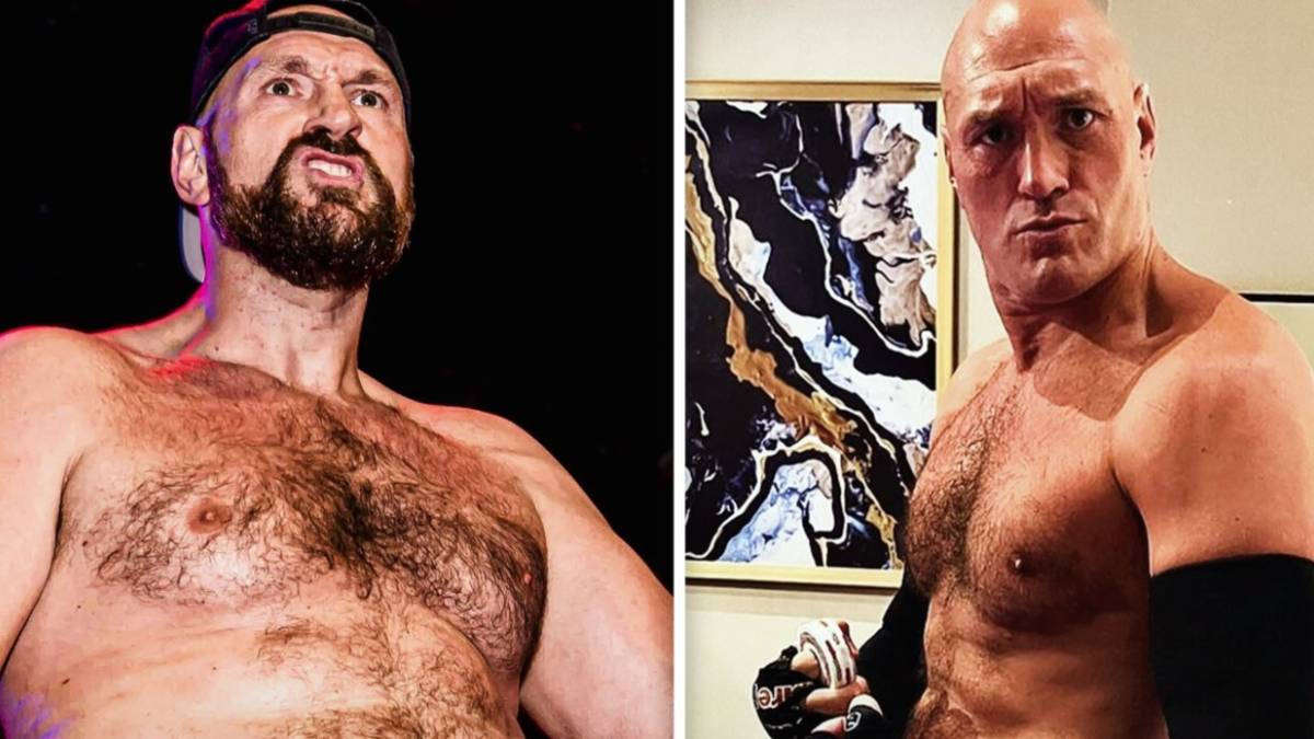 Tyson Fury's Shocking Physical Transformation Ahead of Oleksandr Usyk ...