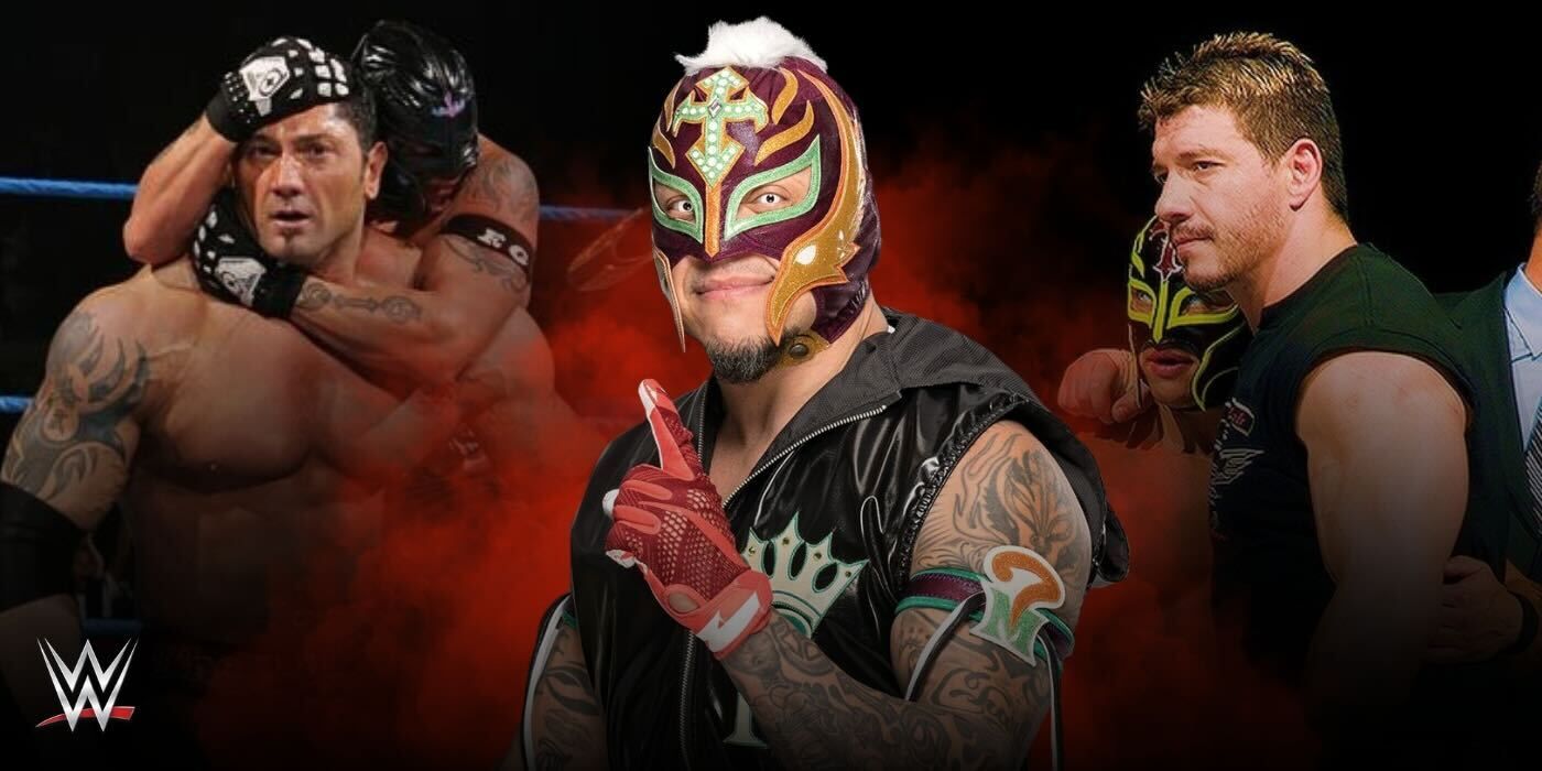 Wwe Rey Misterio 2024 Rey Mysterio Confronts Dominik WWE RAW