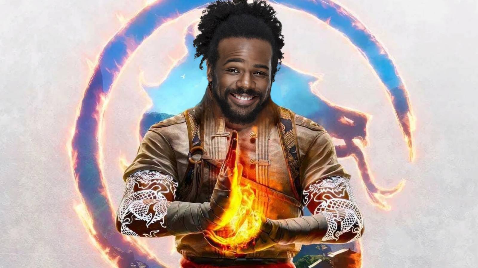 Xavier Woods Beat A Fan In Mortal Kombat