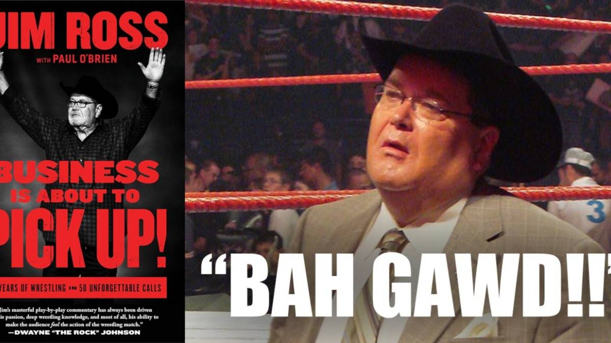 Best Jim Ross Announcing Calls In His New Book
