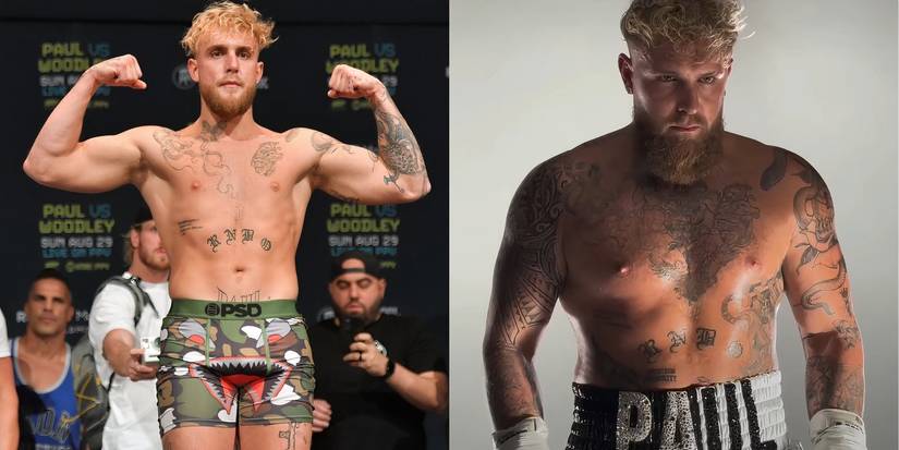 Jake Paul's Body Transformation, Told In Photos