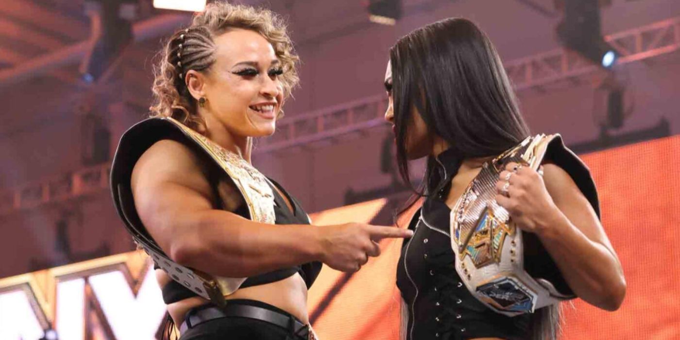 Roxanne Perez Goes Off On CM Punk In Backstage NXT Battleground Segment Roxanne Perez Goes Off On CM Punk In Backstage NXT Battleground Segment
