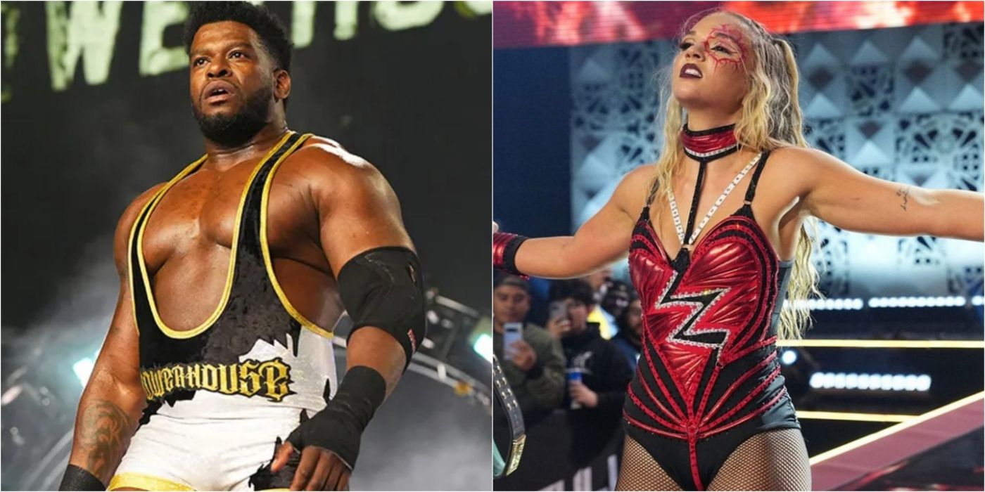 AEW's Powerhouse Hobbs And Julia Hart Are Both Sidelined With Serious ...