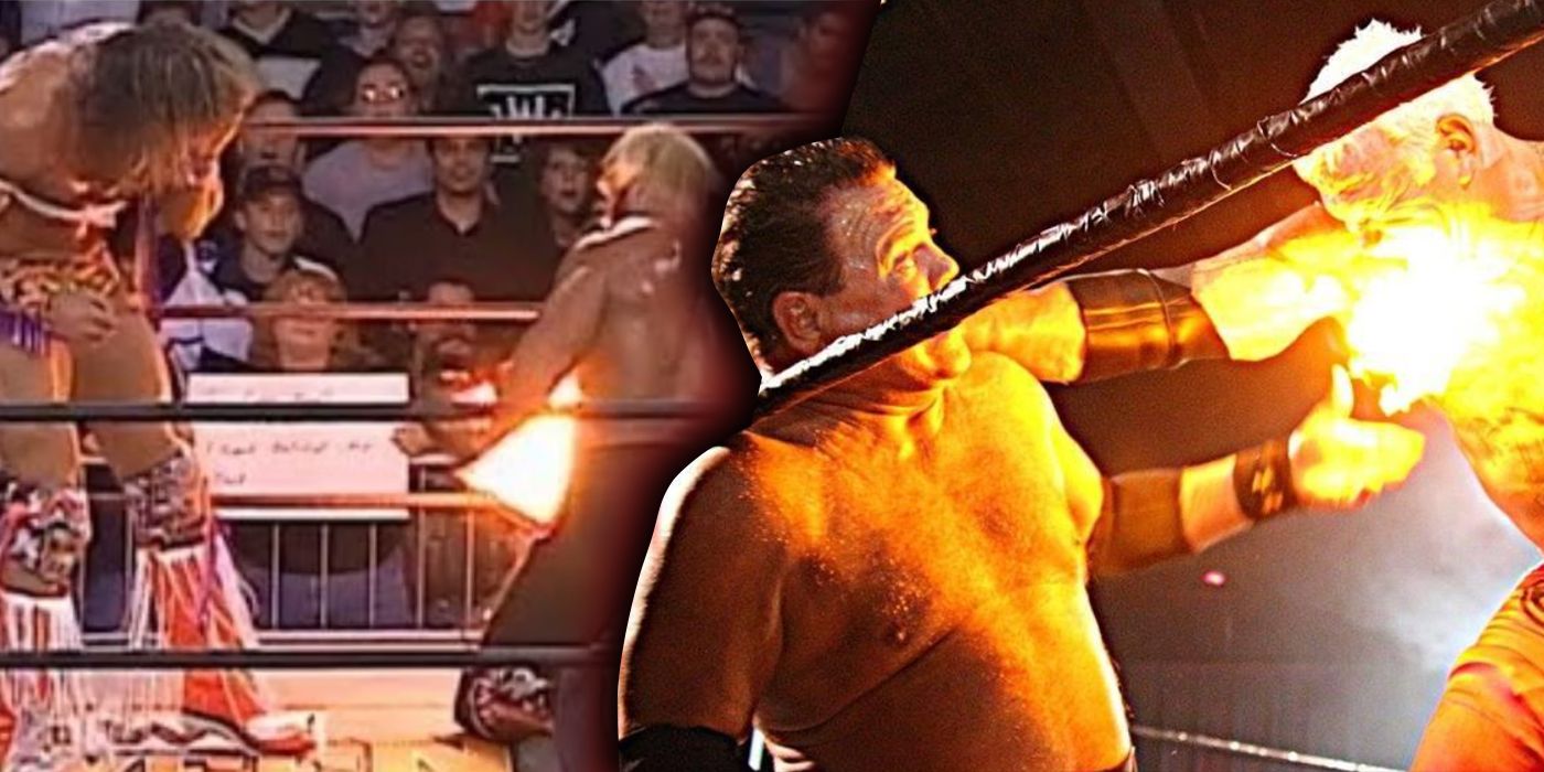 How Pro Wrestlers Throw Fire At Their Opponents, Explained