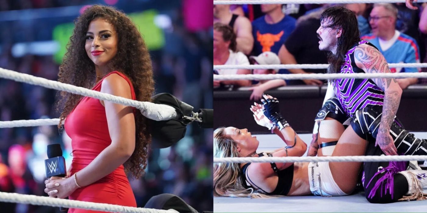 Ricochet Confirms Samantha Irvin Has Not Left WWE For AEW