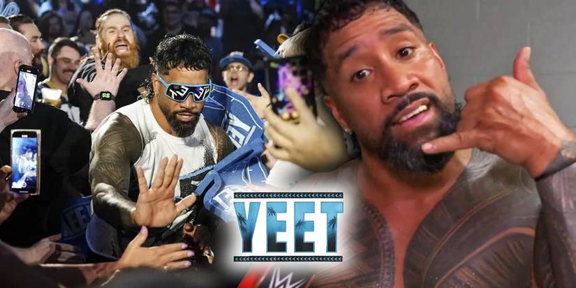 The Real Life & Wrestling Origin Of Jey Uso's "Yeet" Catchphrase, Explained
