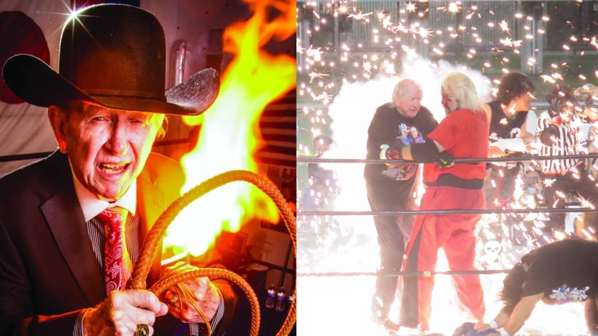 83-Year Old Wrestling Legend Dory Funk Jr. Wrestled In A Deathmatch ...
