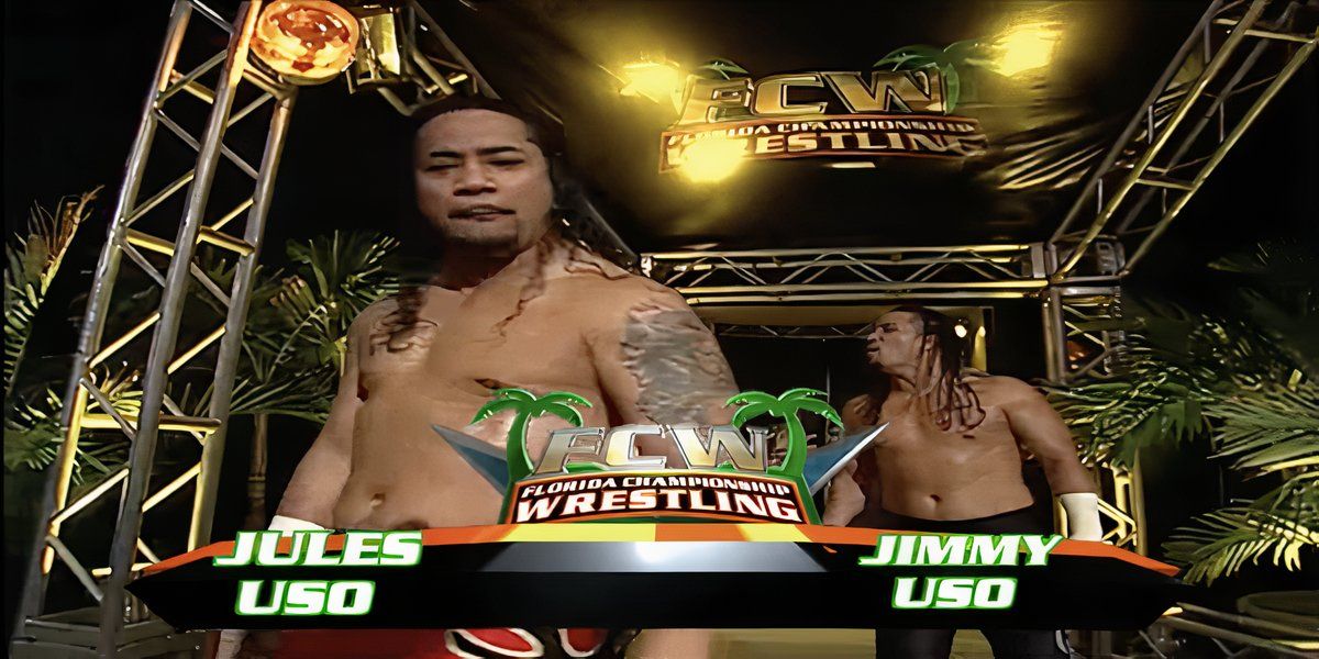 Every Look Of The Usos' Wrestling Careers