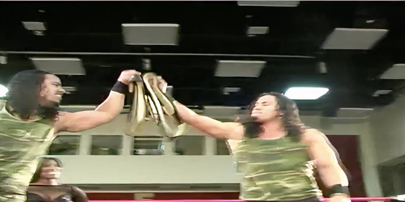 Every Look Of The Usos' Wrestling Careers