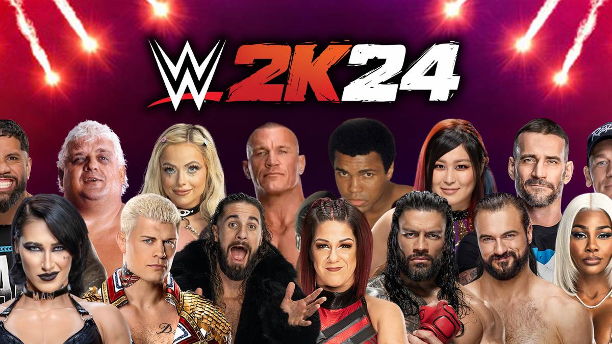 WWE 2K24: Complete Game Roster, Legends, DLC, Overall Ratings & More