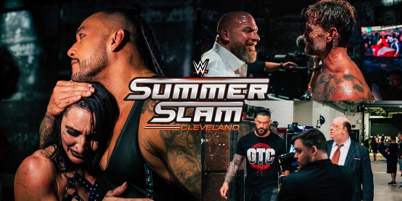 WWE SummerSlam 2024 Behind The Scenes Photos You Need To See