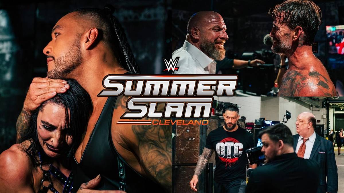 WWE SummerSlam 2024 Behind The Scenes Photos You Need To See