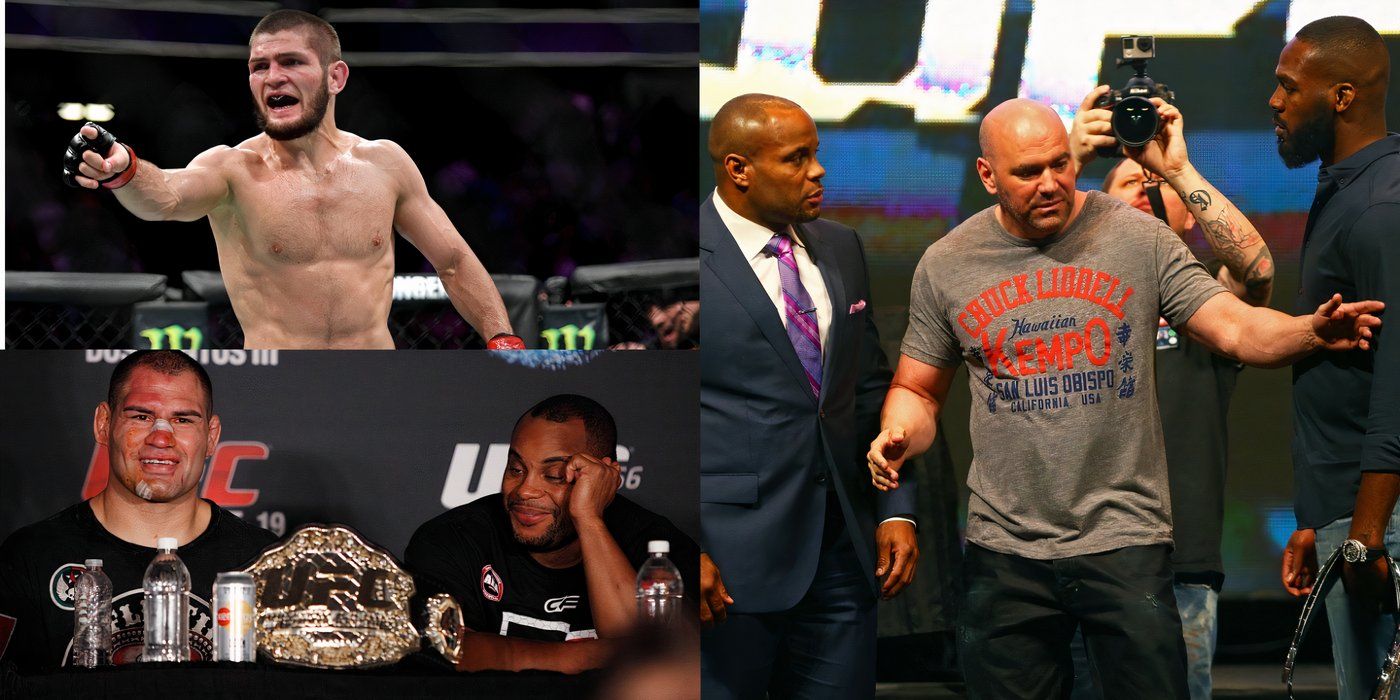 10 Backstage Fights That UFC Fans Should Know About