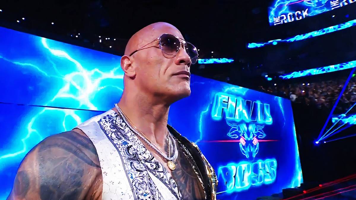 The Rock And Jimmy Uso Return at WWE Bad Blood