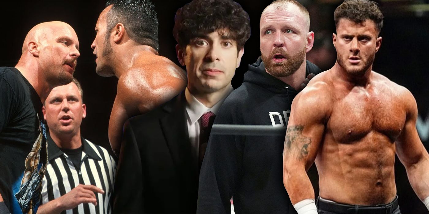 AEW Can Learn From WWE's Attitude Era To Fix Its Main Event Scene