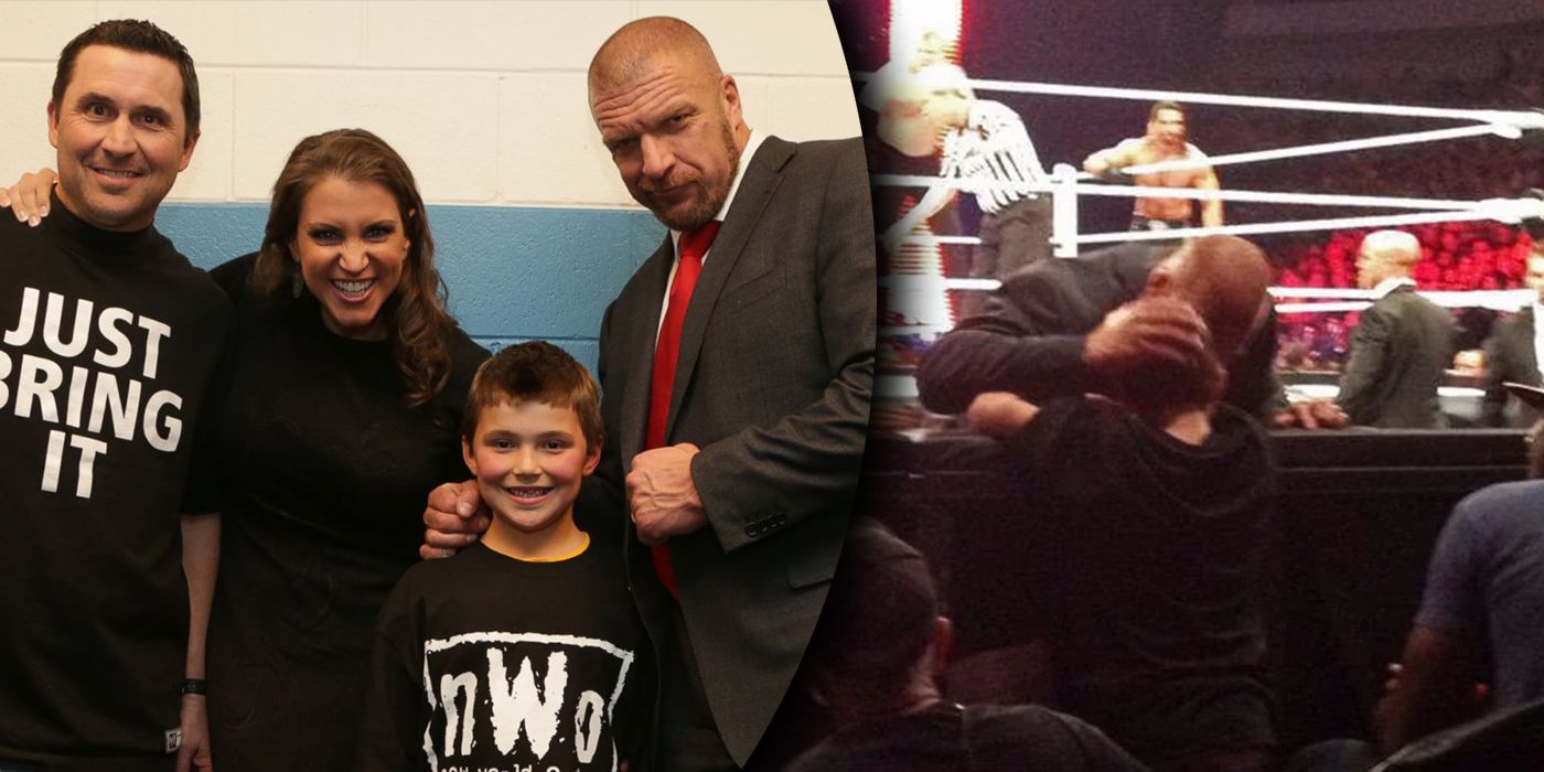 Triple H Once Broke Character Because Of A Crying WWE Fan