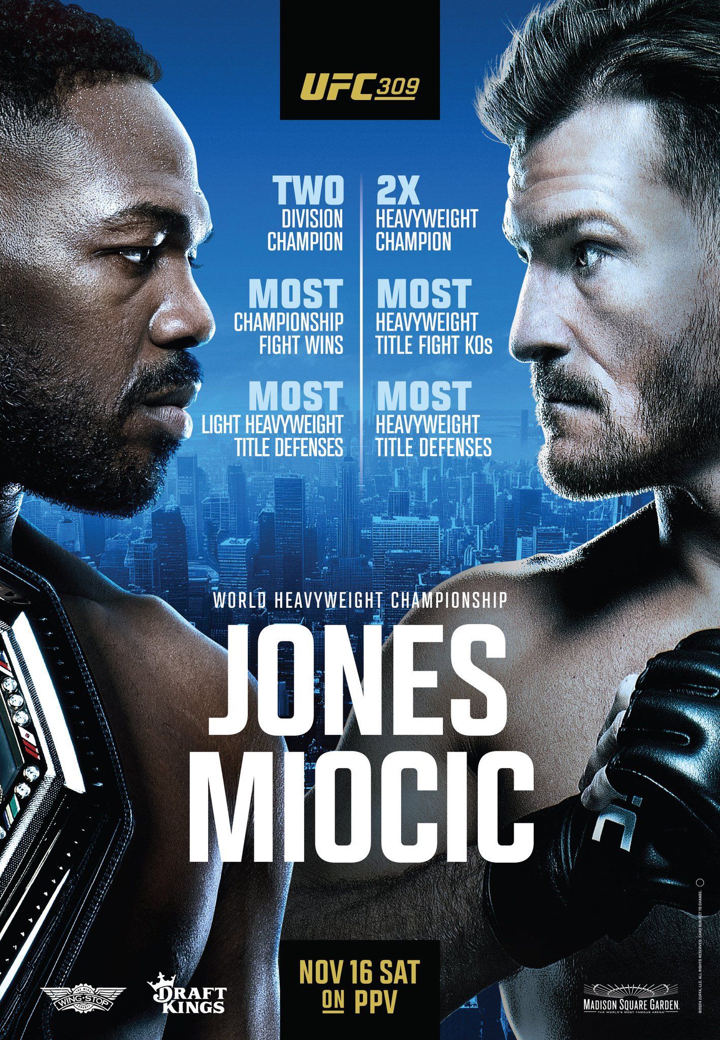 Jon Jones Vs. Stipe Miocic: Who Will Win This UFC 309 Heavyweight Clash?