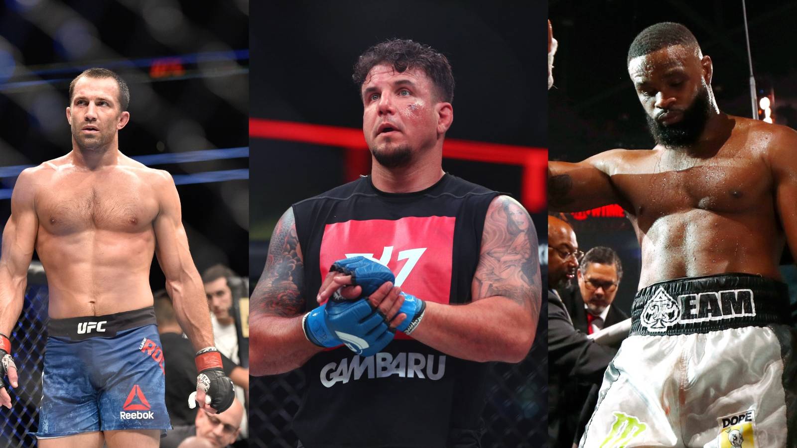 Former UFC Champions Tyron Woodley, Luke Rockhold And More Sign To ...