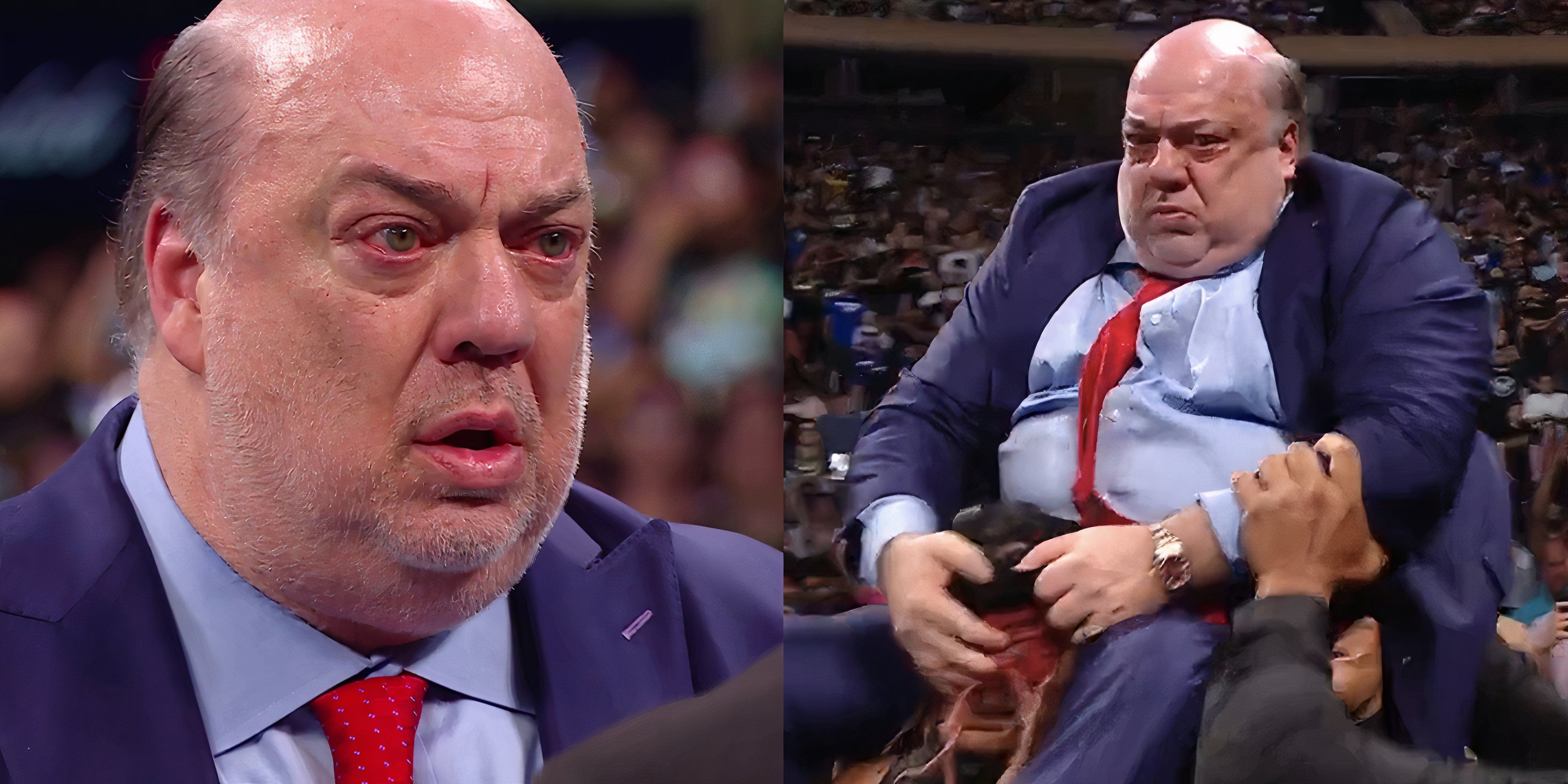 Paul Heyman Made Himself Sick To Look Awful For Iconic Bloodline Segment