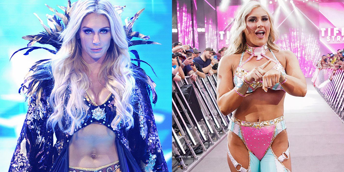 Charlotte Flair And Tiffany Stratton Go Off Script During SmackDown Promo